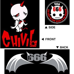 CHIVIL Tシャツ [FTTE666] | キャラクターグッズ販売のジーストア｜GEE!STORE